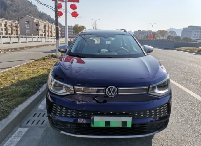 上汽大众纯电动汽车ID.6X 2023款，外观简约，行驶有质感-商业-金融界