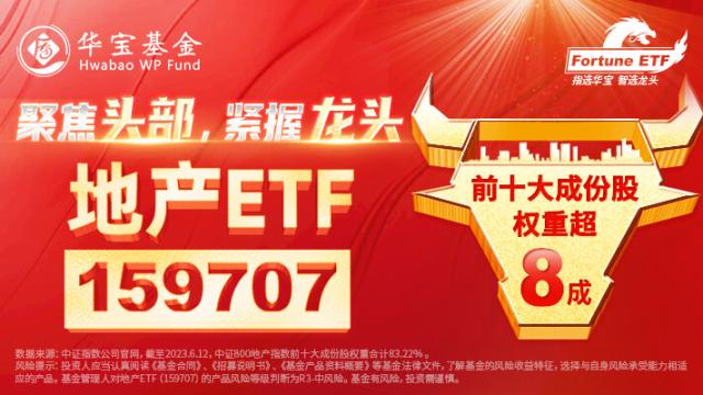 反攻时刻！地产奇迹爆发，地产ETF（159707）盘中猛拉近5%！港股绝地反击，巨量资金精准埋伏港股互联网ETF-基金-金融界
