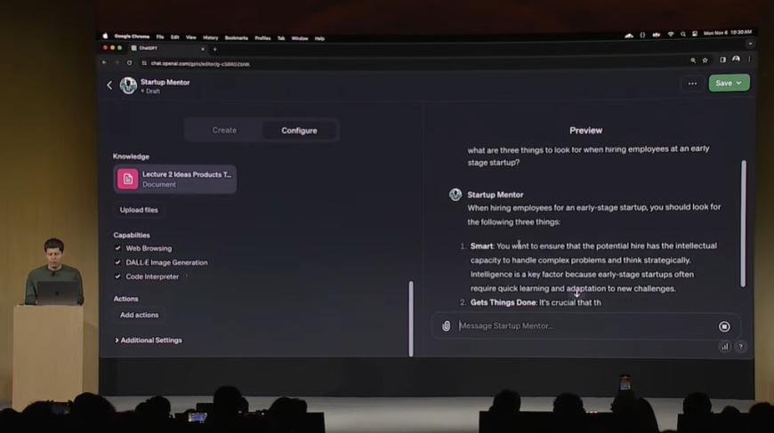 五分钟速览OpenAI发布会：GPT应用商店、GPT-4 Turbo登场-美股-金融界